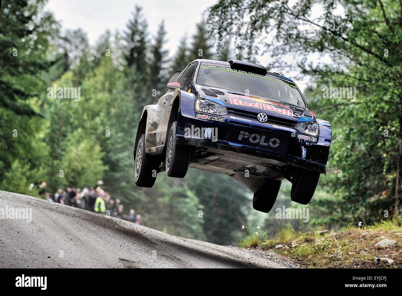 Harju, Finland. 30th July, 2015. WRC Rally of Finland. Harju ...