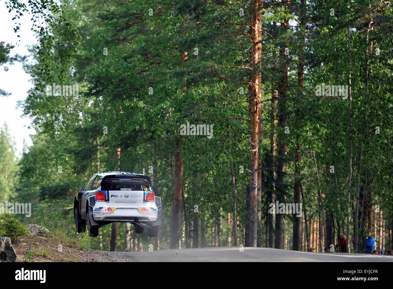 Harju, Finland. 30th July, 2015. WRC Rally of Finland. Harju ...