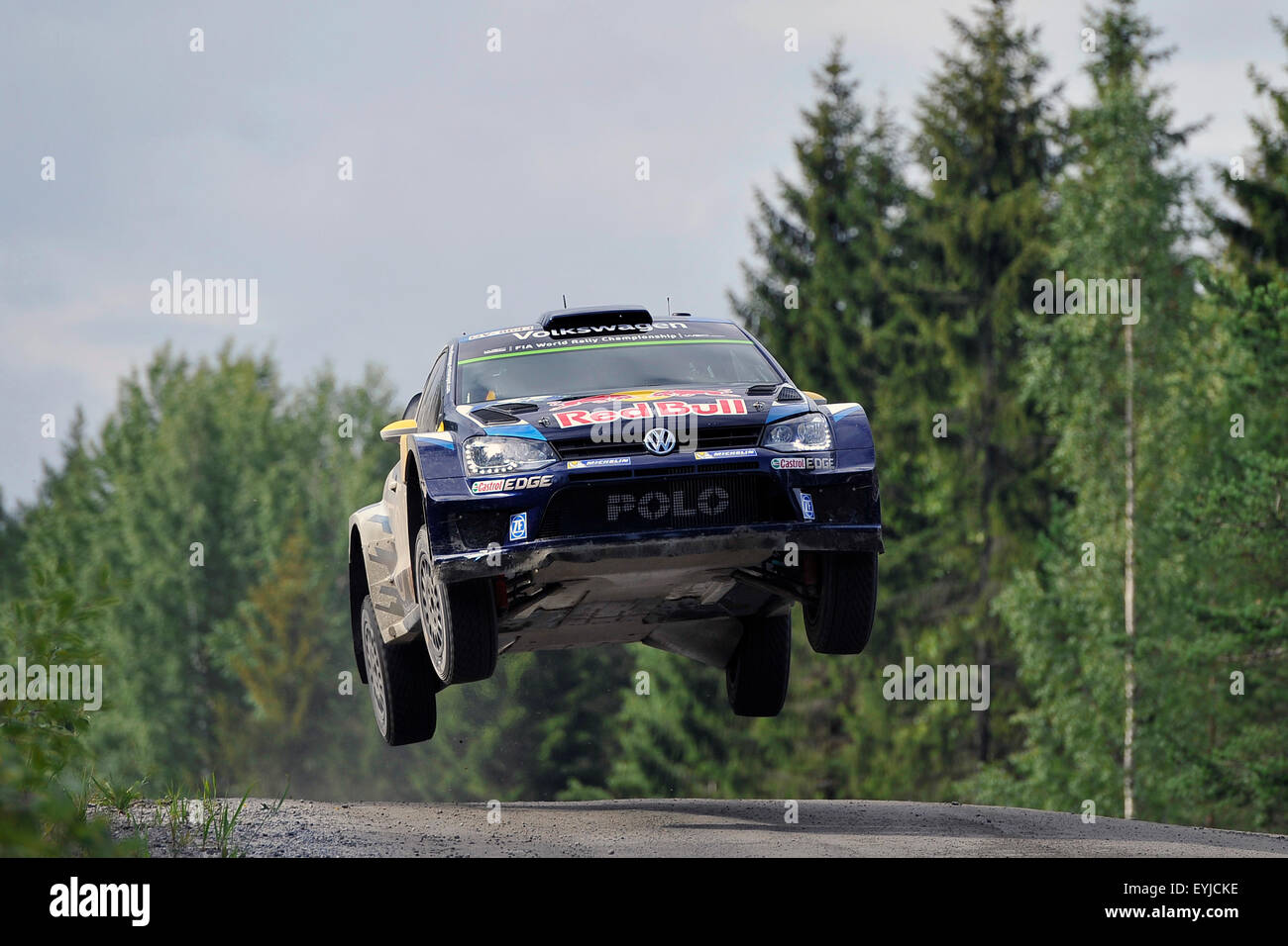 Harju, Finland. 30th July, 2015. WRC Rally of Finland. Harju ...