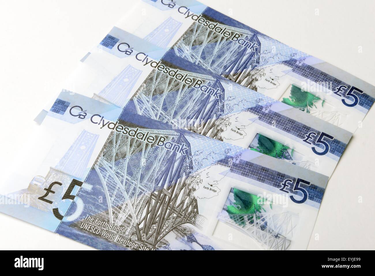 Scottish five pound note High Resolution Stock Photography and Images ...