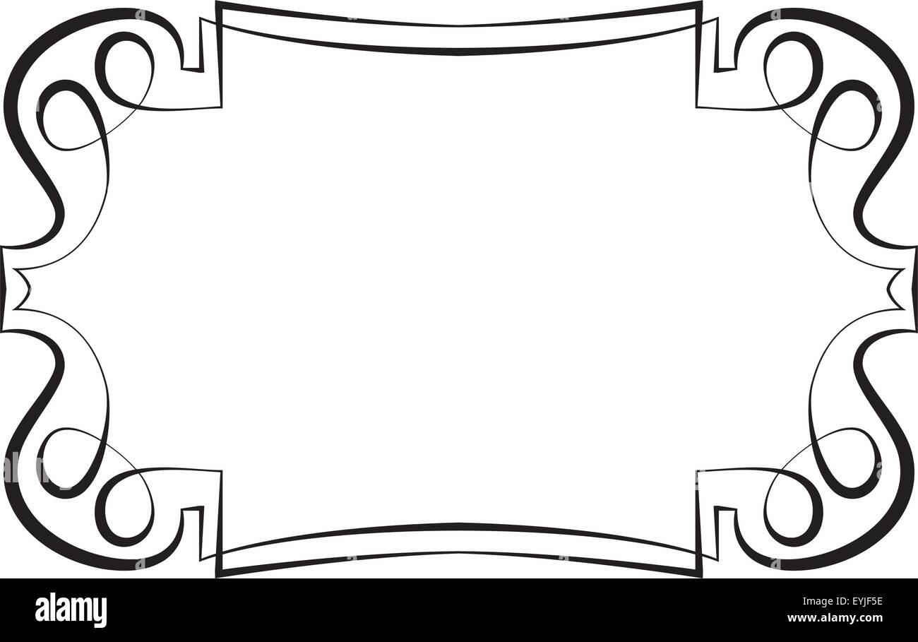 Vector of beautiful elegant framework for design Stock Vector Image ...