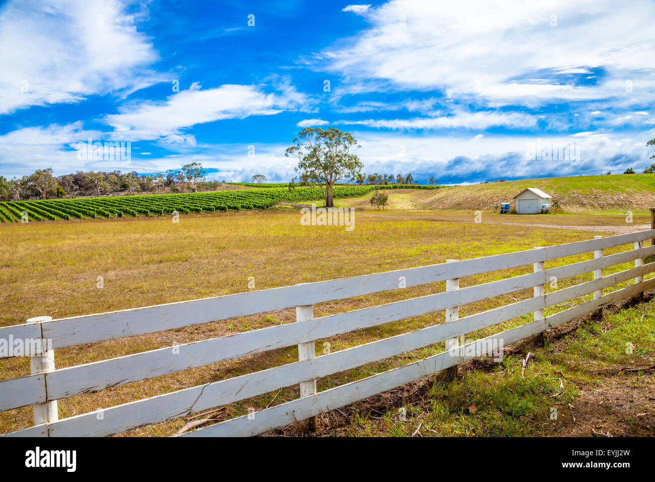 Australian country farm Stock Photo - Alamy