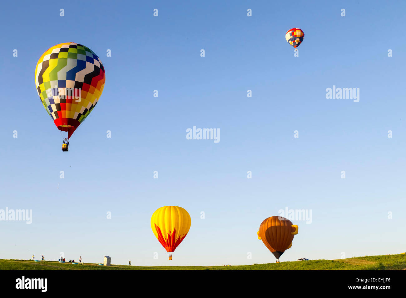 Indianola iowa balloon classic outdoors hi-res stock photography and ...