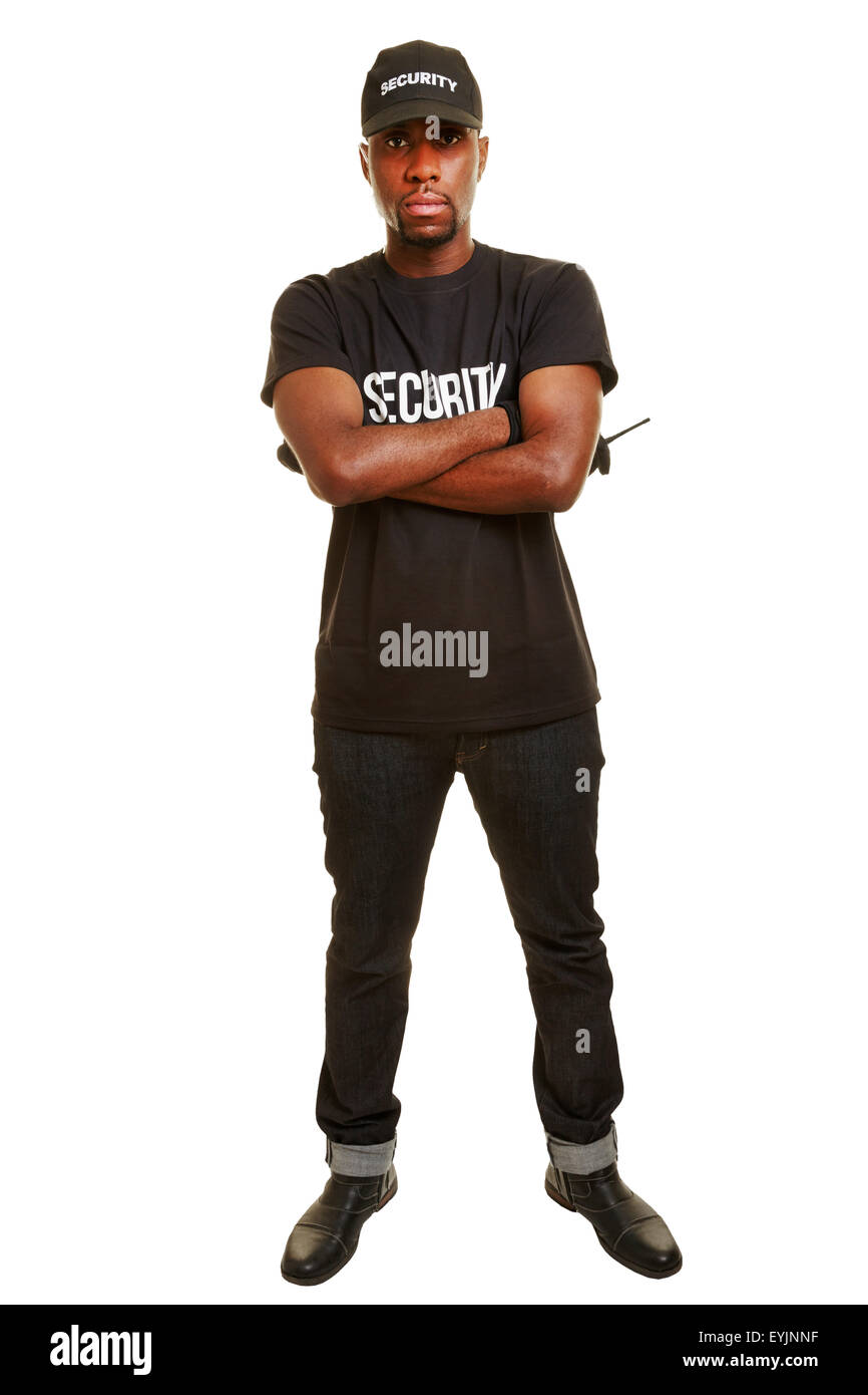 Security guard staff Cut Out Stock Images & Pictures - Alamy