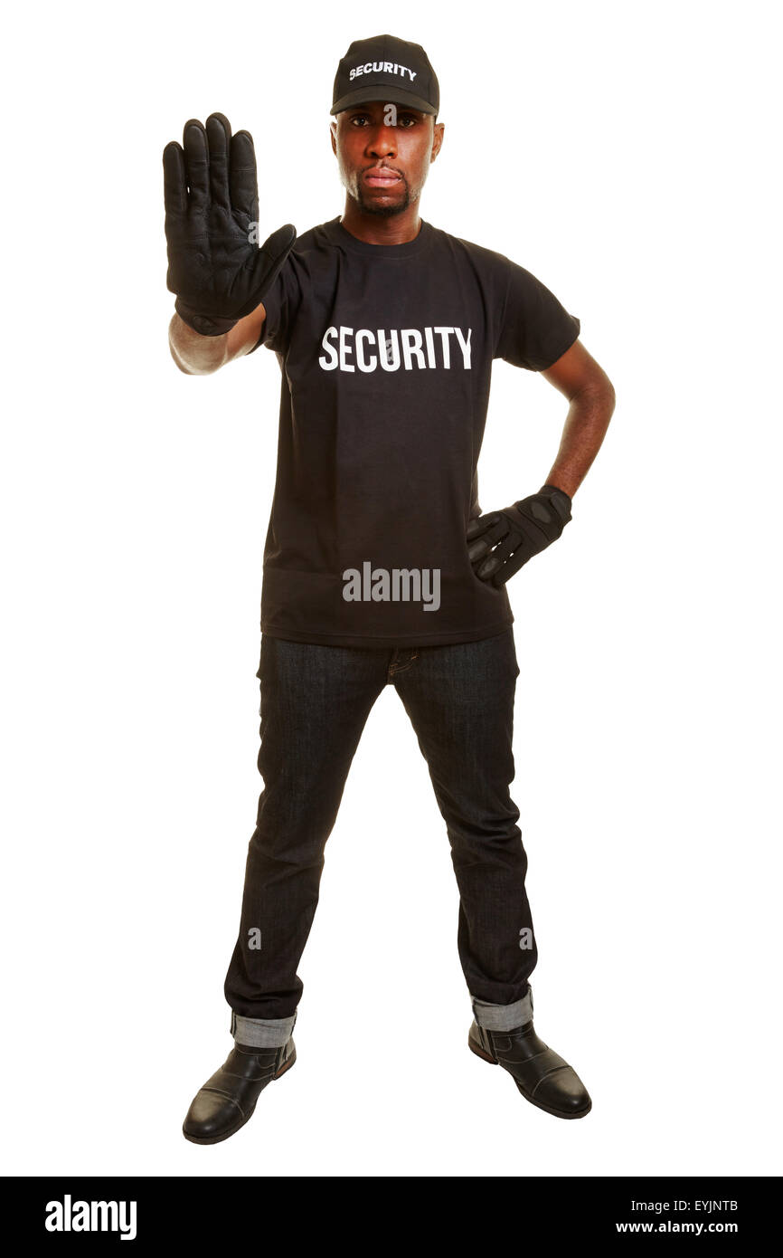 Security staff stand guard hi-res stock photography and images - Alamy
