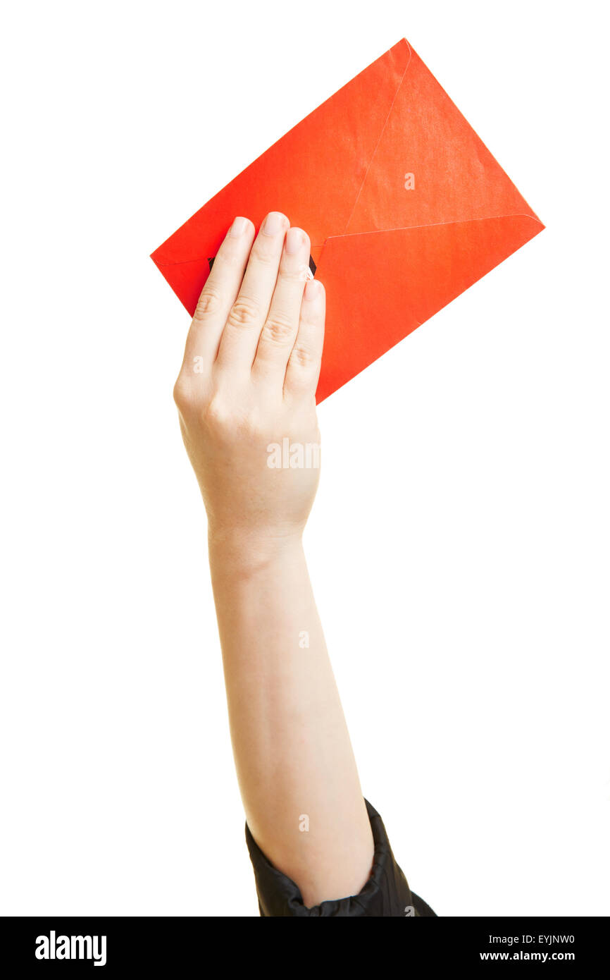 Write letter hand hi-res stock photography and images - Alamy