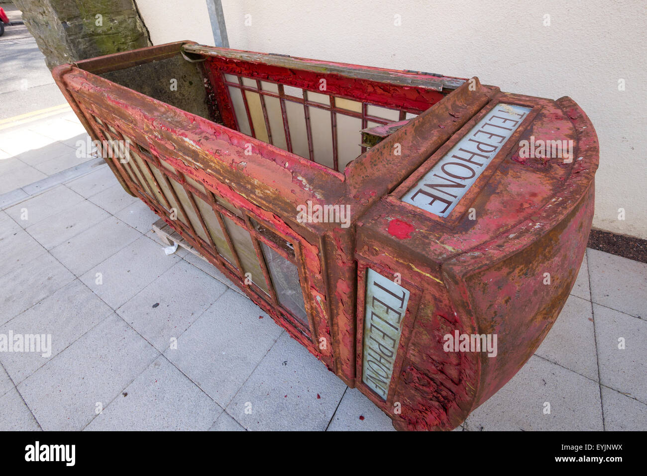 Old Telephone Box Stock Photo - Alamy