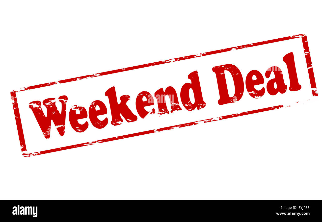 Weekend deal hi-res stock photography and images - Alamy