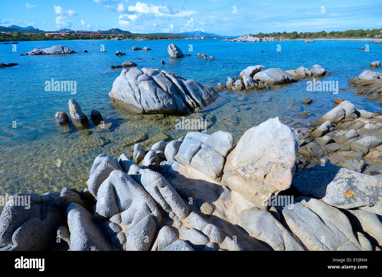 Sardinia,Italy: rocks and sea Stock Photo - Alamy