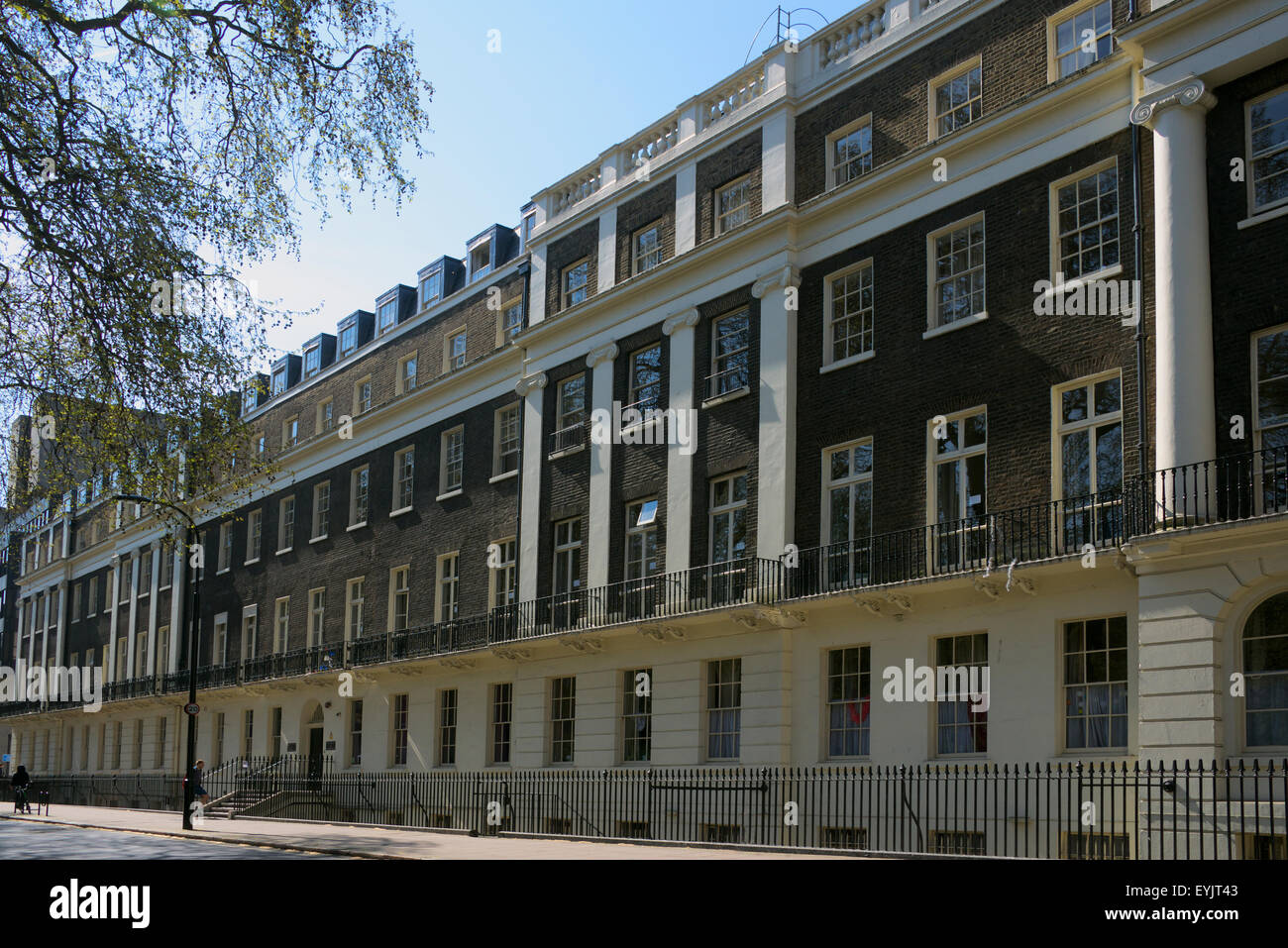 Late Georgian terraced building now UCL Tavistock Square London England ...