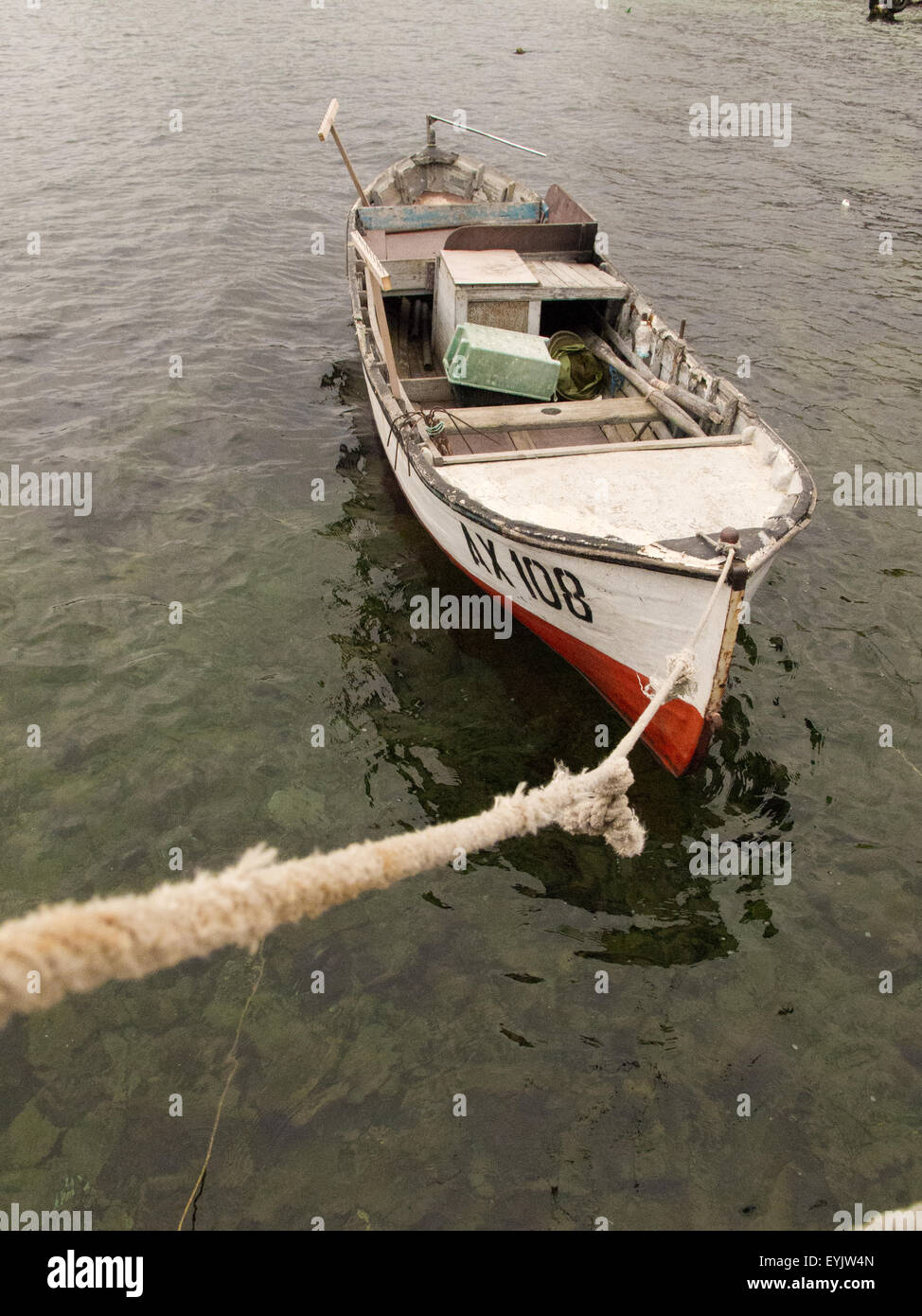 Small fishing boat Stock Photo - Alamy