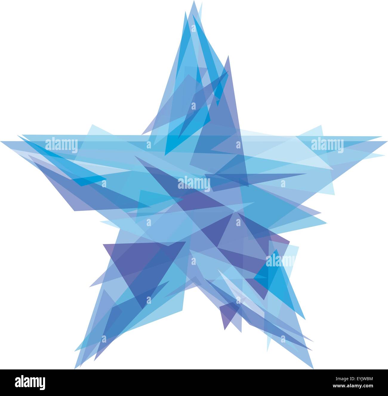 Creative polygon star Stock Vector Image & Art - Alamy