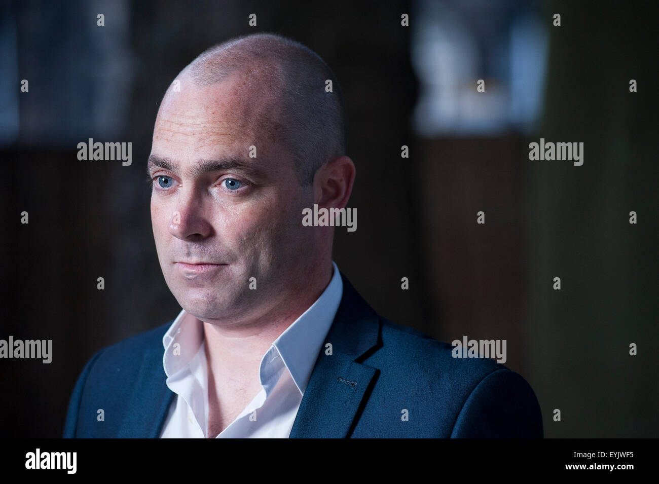 Irish writer Donal Ryan, appearing at the Edinburgh International Book ...