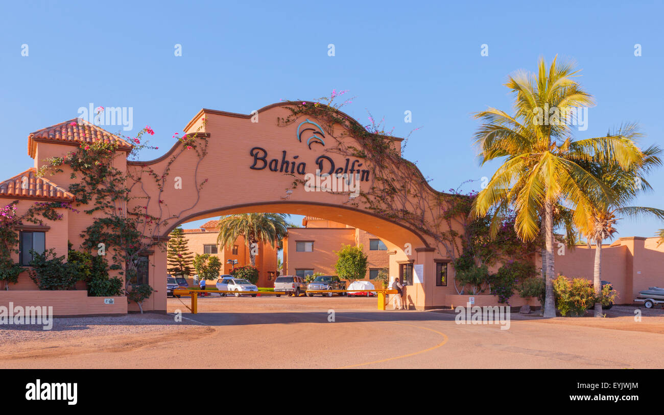 Entrance to Bahia Delfin, San Carlos Mexico. Many U.S. and Canadian ...