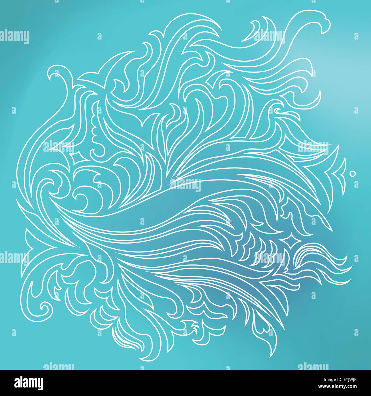 Swirls on water Stock Vector Images - Alamy