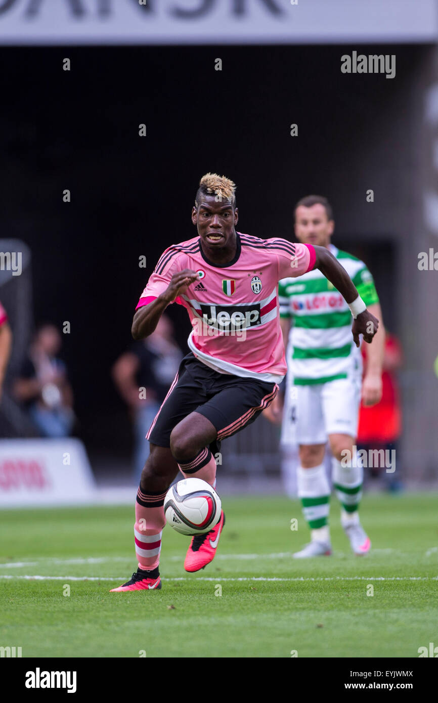 Gdansk, Poland. 29th July, 2015. Paul Pogba (Juventus) Football/Soccer ...