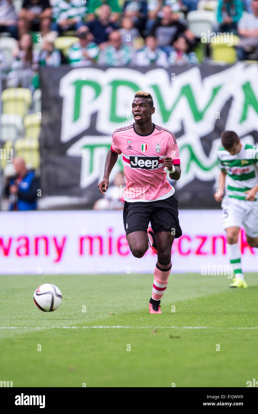 Gdansk, Poland. 29th July, 2015. Paul Pogba (Juventus) Football/Soccer ...