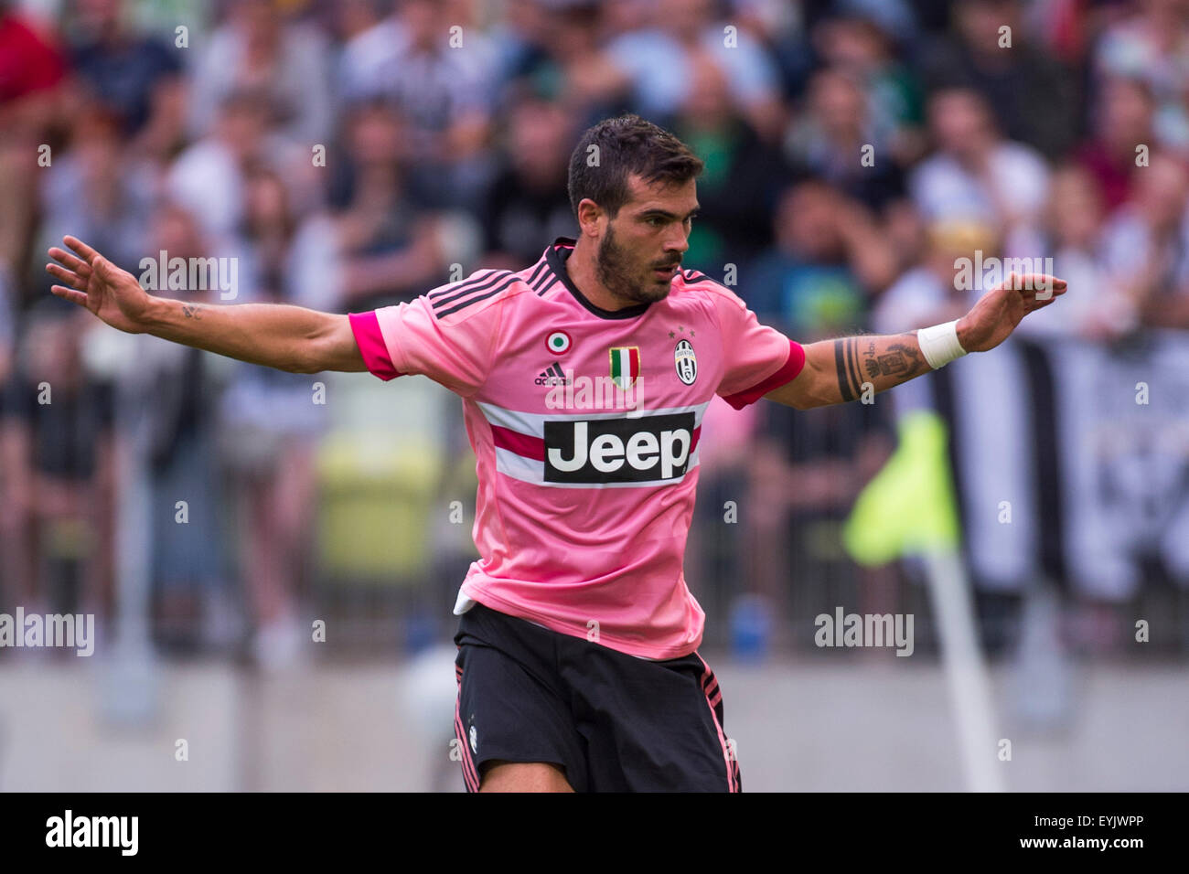 Gdansk, Poland. 29th July, 2015. Stefano Sturaro (Juventus) Football ...