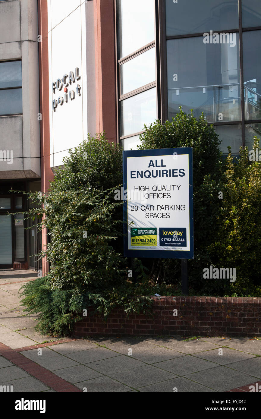 Focal Point office block in central Swindon, England, UK high quality ...