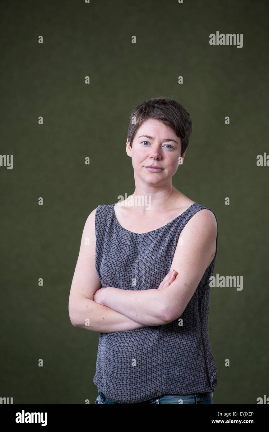 English poet Jen Hadfield, appearing at the Edinburgh International ...