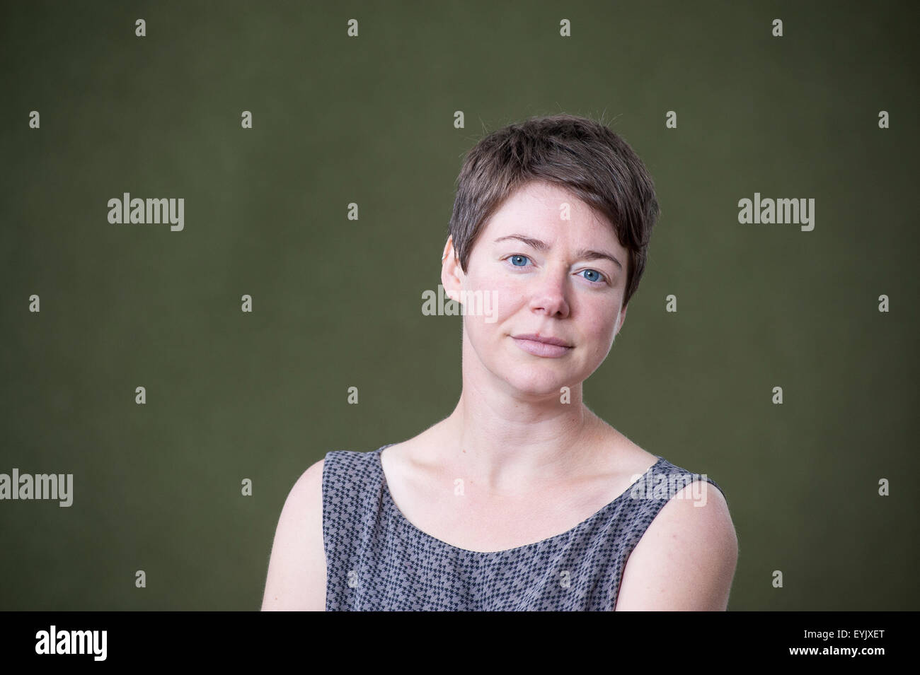 English poet Jen Hadfield, appearing at the Edinburgh International ...