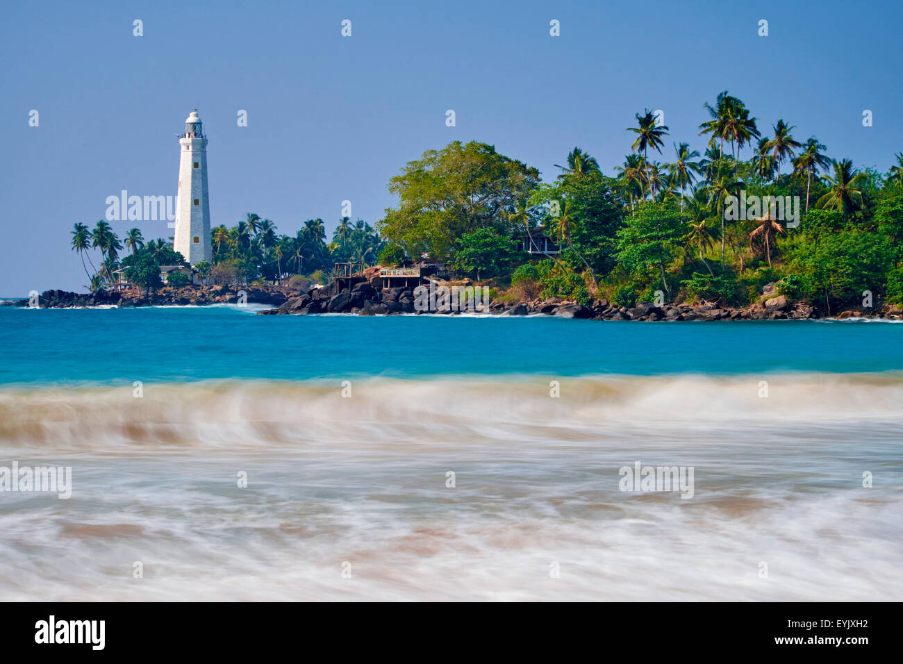 Sri Lanka, Southern Province, Matara district, Dondra Lighthouse Stock ...
