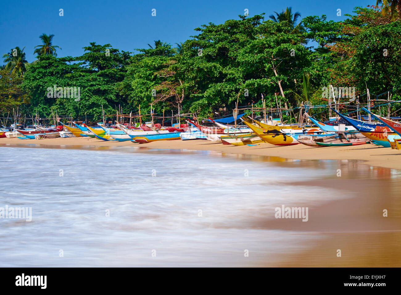 Sri Lanka, Southern Province, Matara district, Dondra beach Stock Photo ...