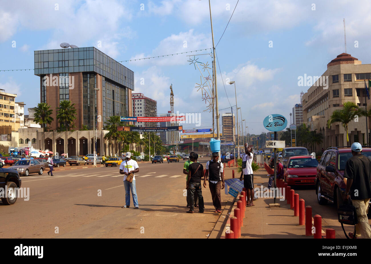 Africa, Cameroon, Center province, Yaounde city Stock Photo: 85853275 ...