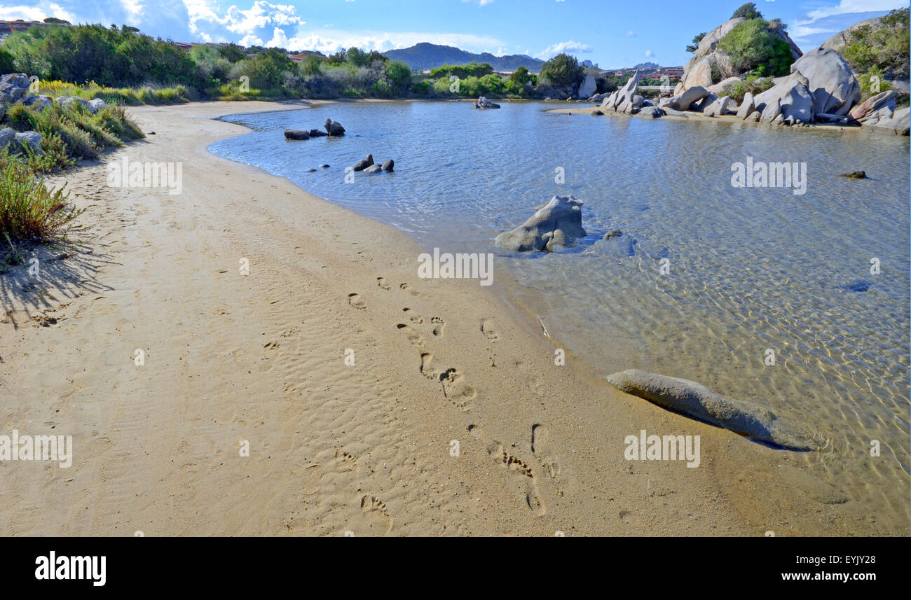 Sardinia,Italy: sand, rocks and sea Stock Photo - Alamy