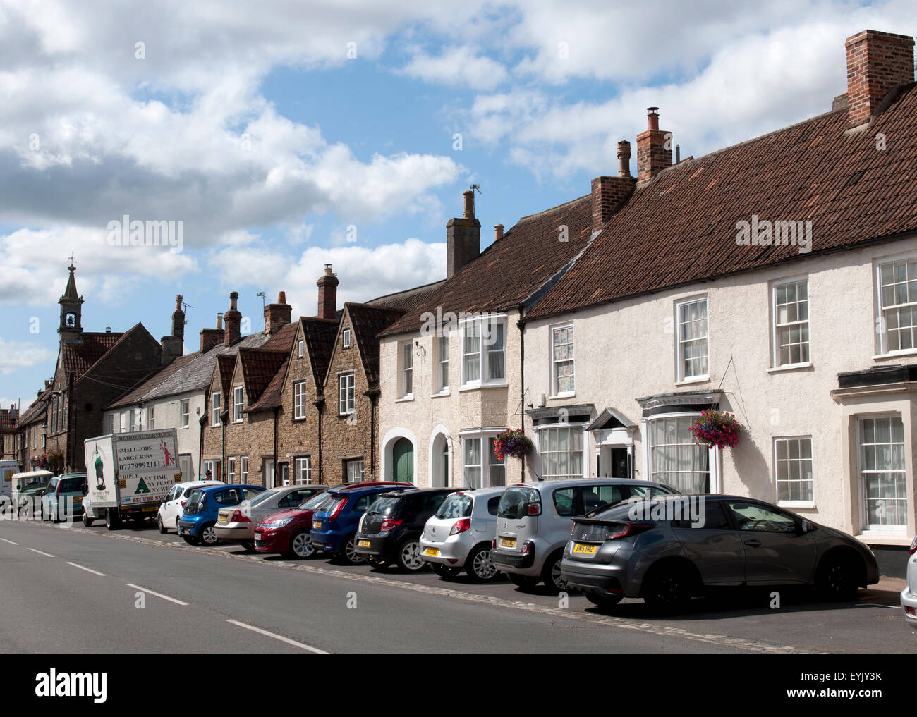 High Street, Wickwar, Gloucestershire, England, UK Stock Photo - Alamy