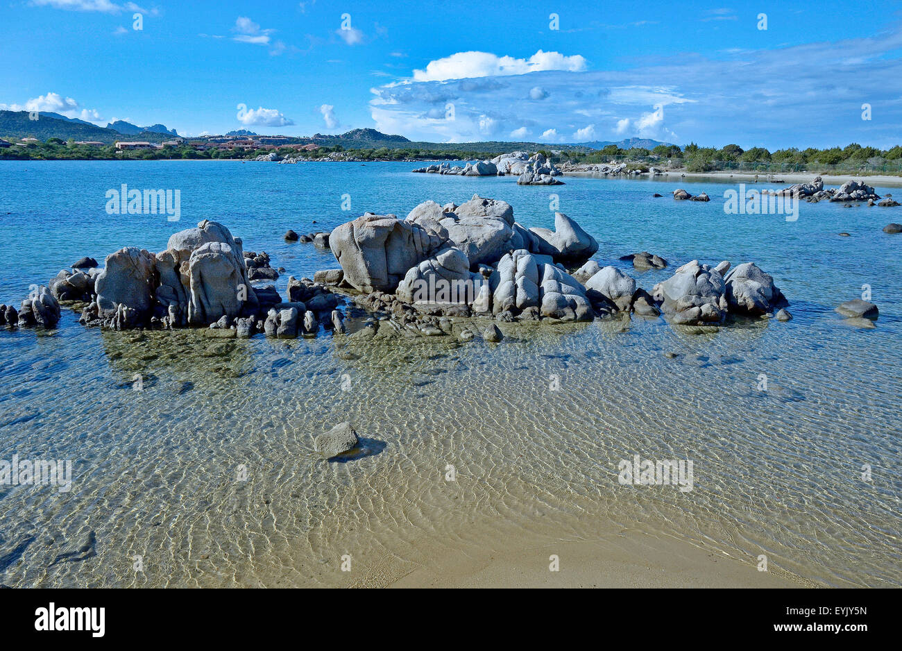 Sardinia,Italy: rocks and sea Stock Photo - Alamy