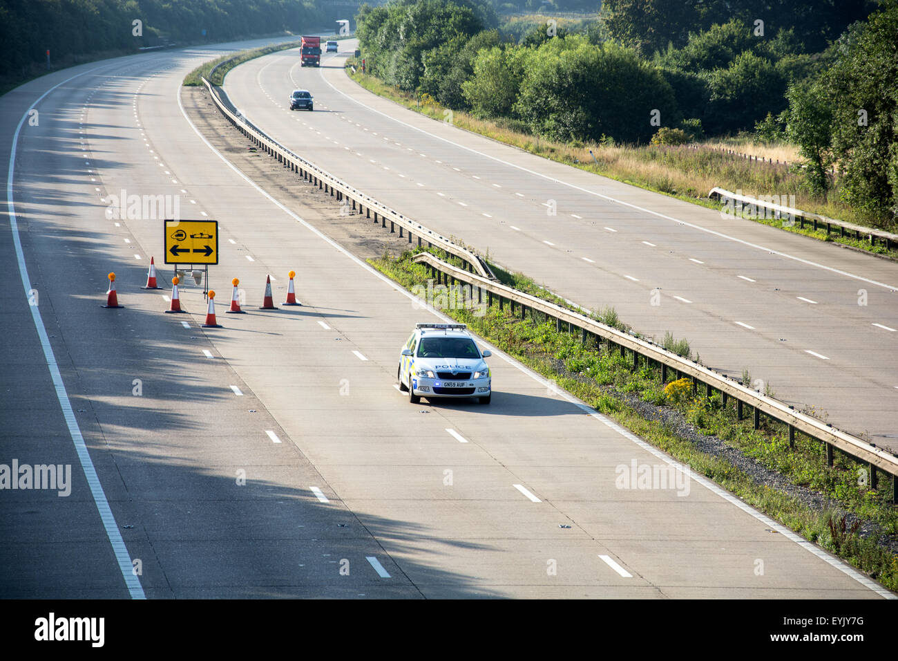 Operation Stack M20, Kent, UK Stock Photo - Alamy