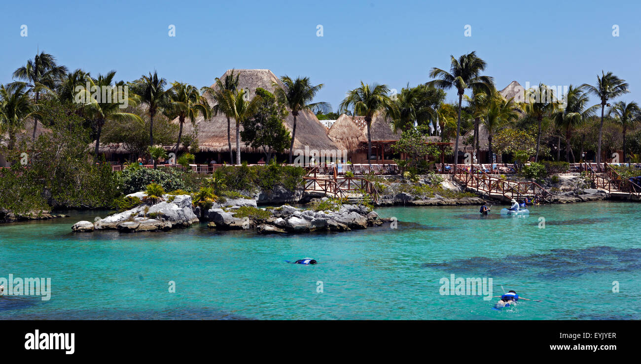 America, Mexico, Quintana Roo state, Xel-Ha Stock Photo - Alamy