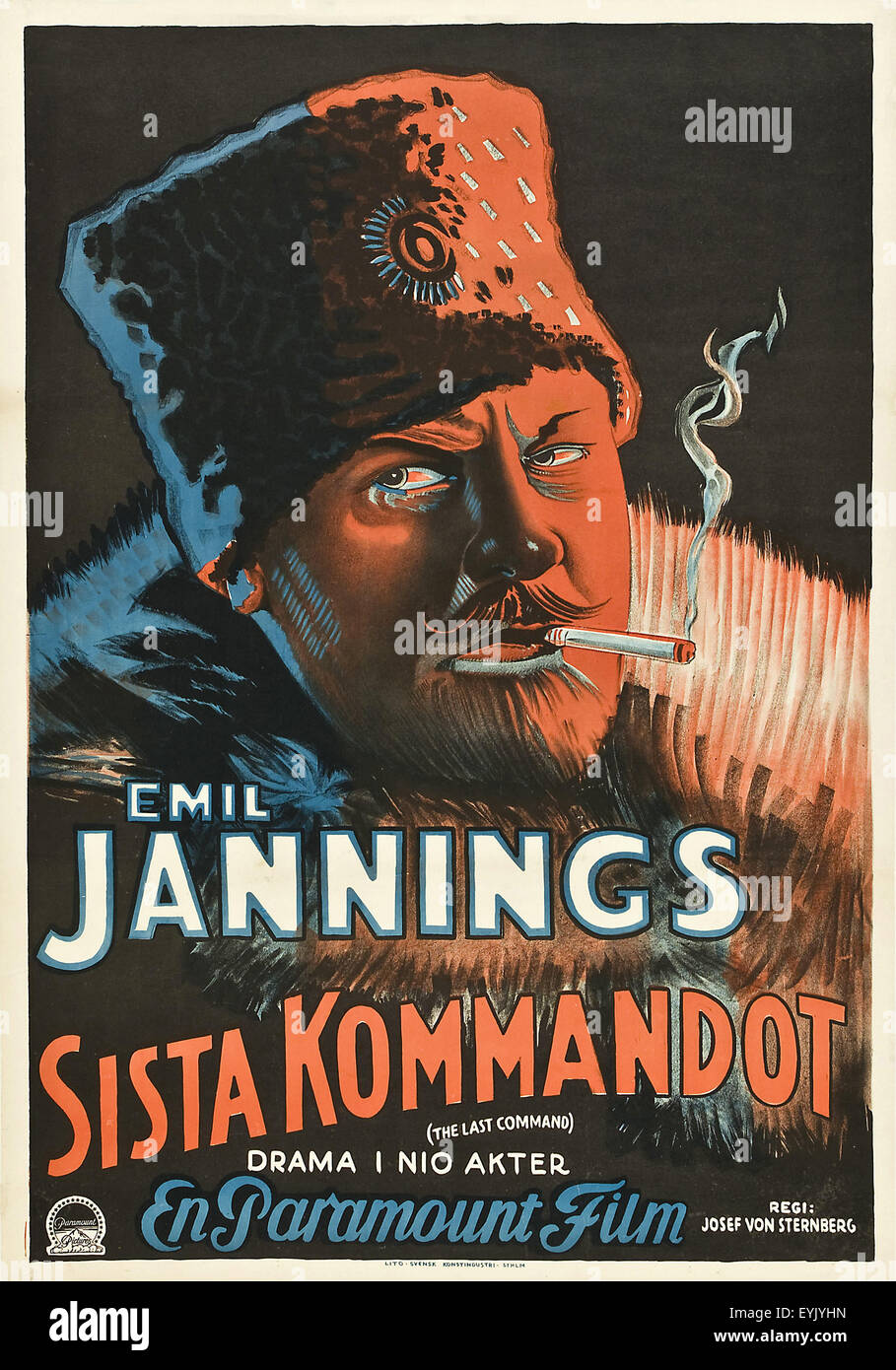 The last command 1928 german movie poster hi-res stock photography and ...