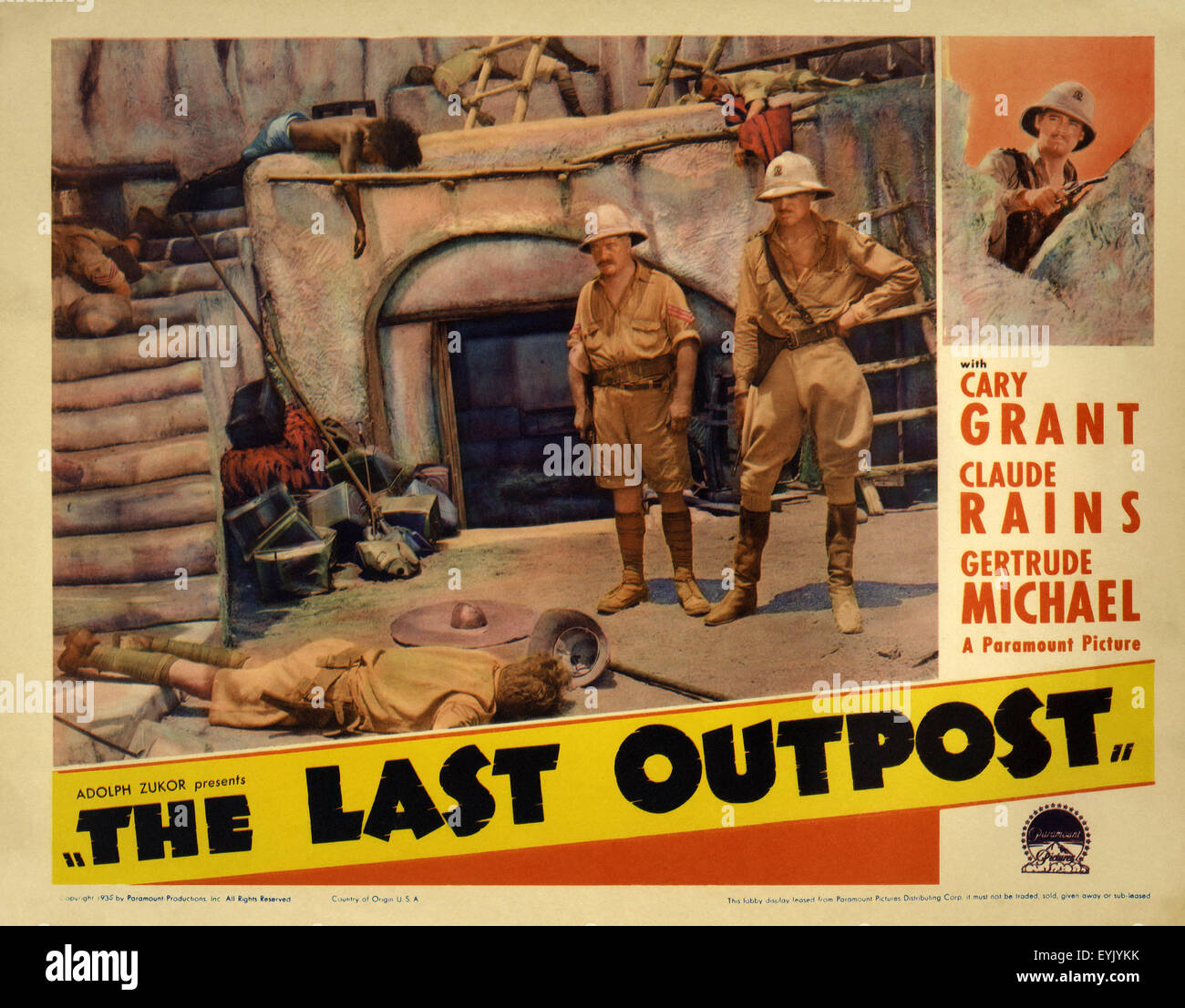 The last outpost 1935 movie poster hi-res stock photography and images ...