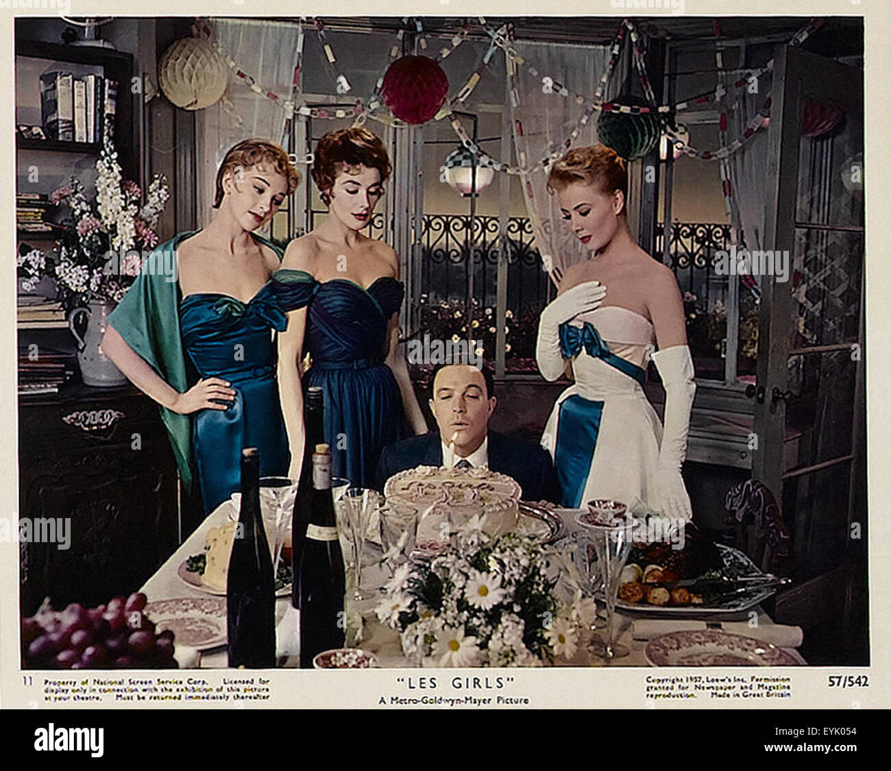 Les Girls - Movie Poster Stock Photo - Alamy