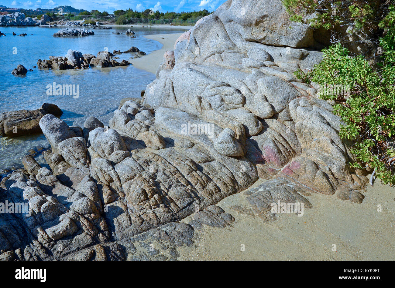 Sardinia,Italy: rocks and sea Stock Photo - Alamy