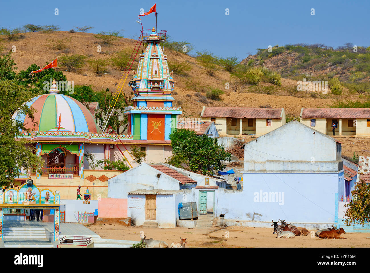 India, Gujarat, Kutch, hindu temple around Bhuj Stock Photo - Alamy