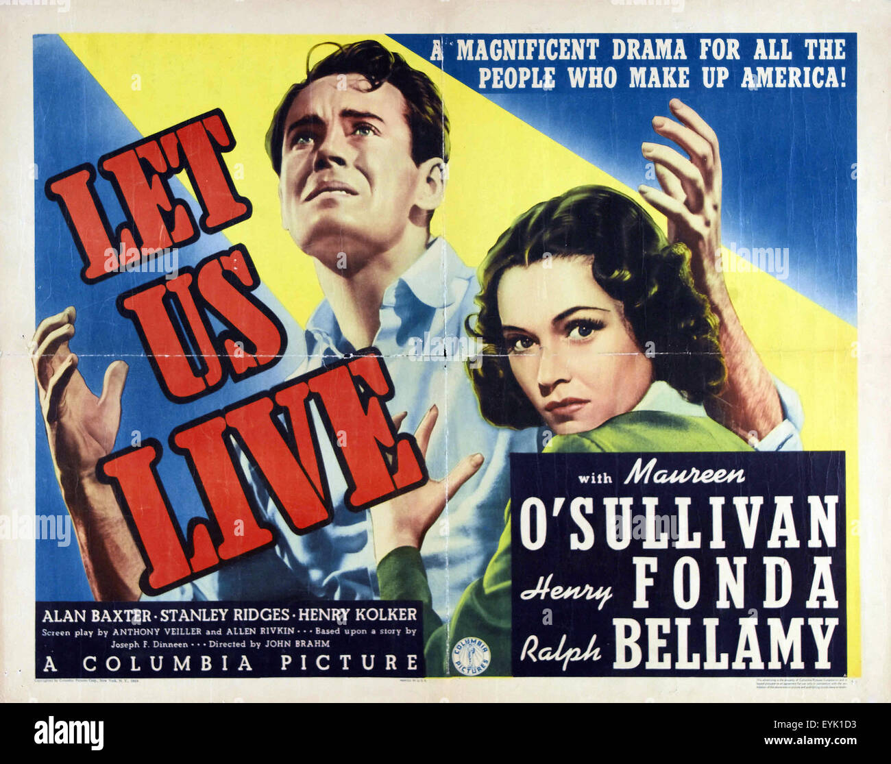 Let us live movie poster hi-res stock photography and images - Alamy