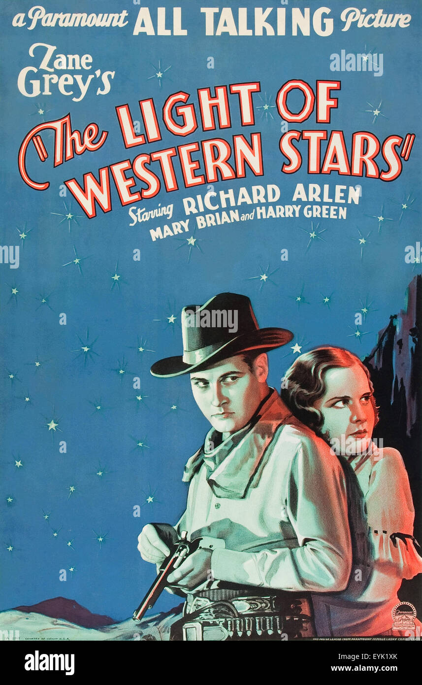 Western movie poster hi-res stock photography and images - Alamy