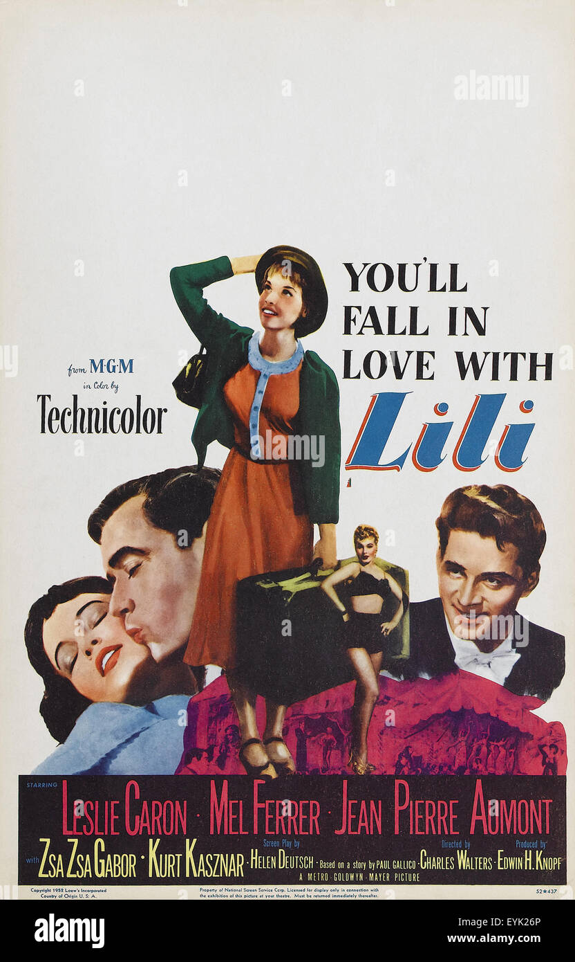Lili - Movie Poster Stock Photo - Alamy