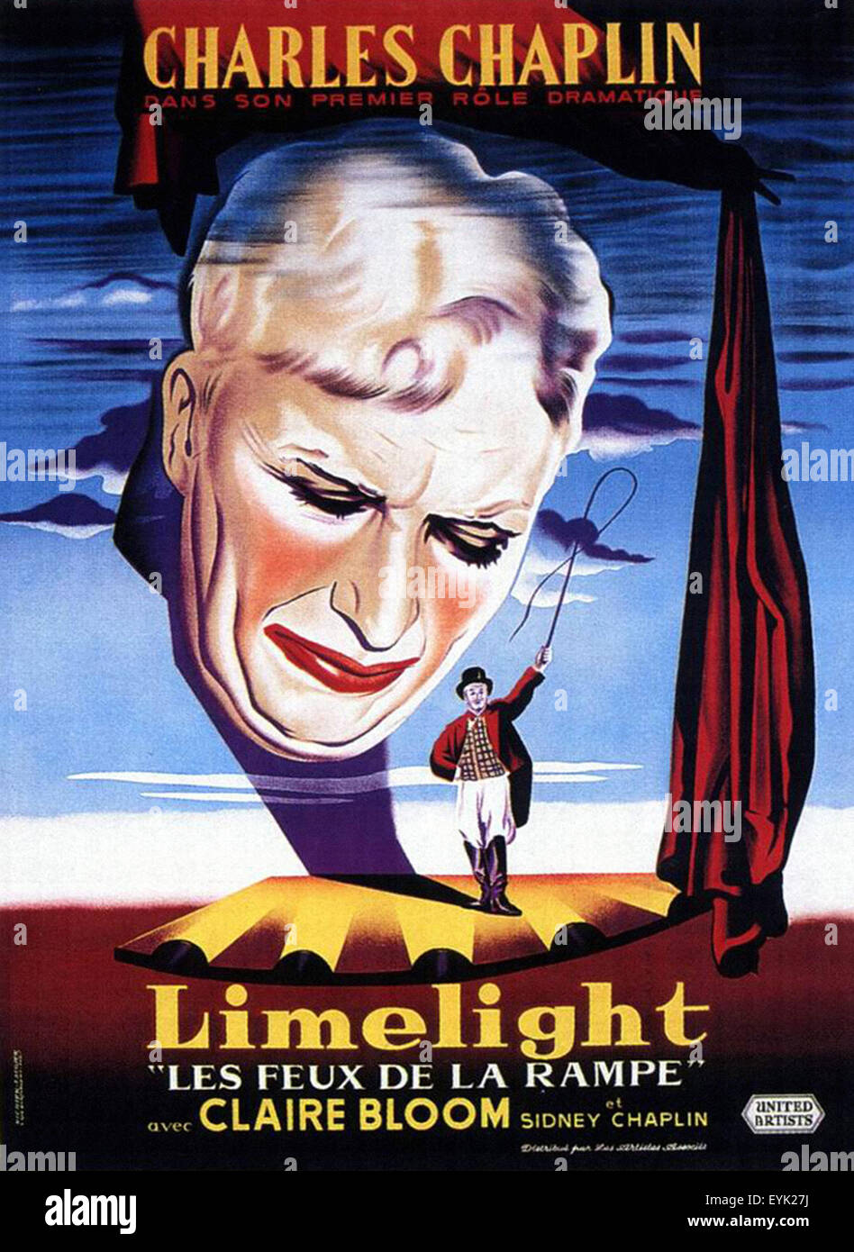 Limelight - Movie Poster Stock Photo - Alamy