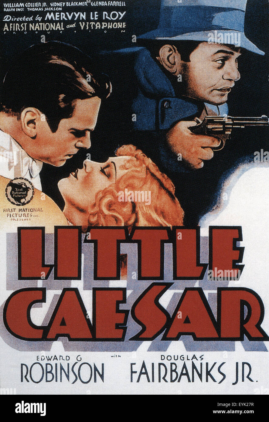 Little Caesar - Movie Poster Stock Photo - Alamy