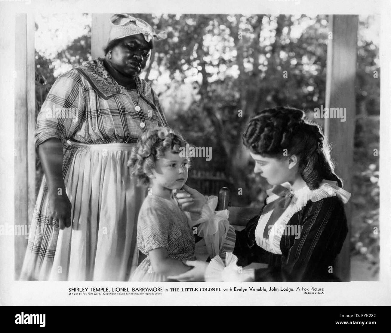 The Little Colonel - Shirley Temple - Movie Poster Stock Photo - Alamy