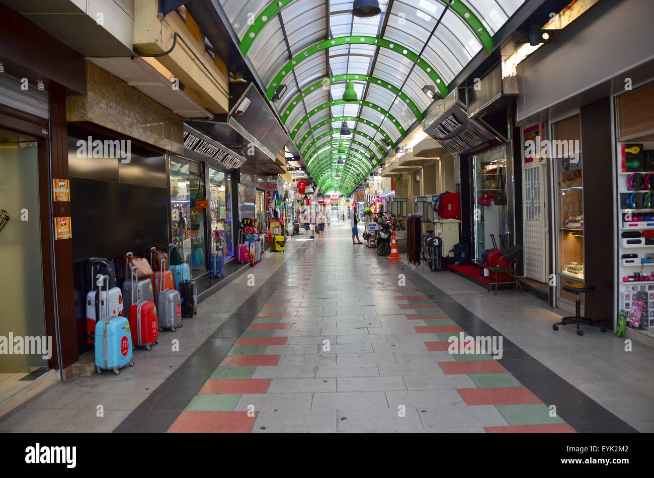 The Grand Bazaar, in Marmaris Town Centre, Mugla Province, Turkey Stock ...