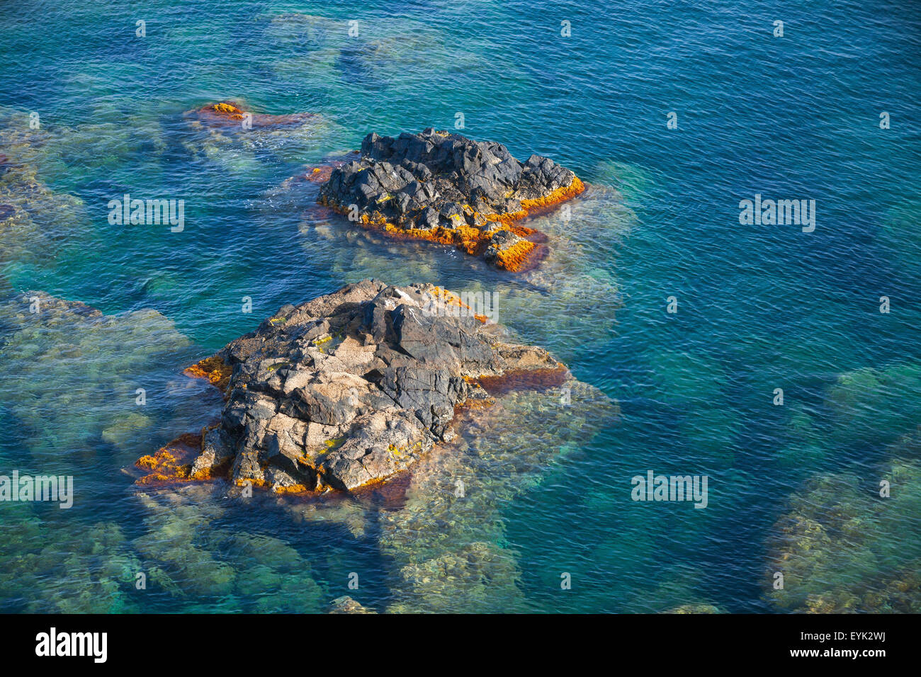 Rocks in the mediterranean hi-res stock photography and images - Alamy
