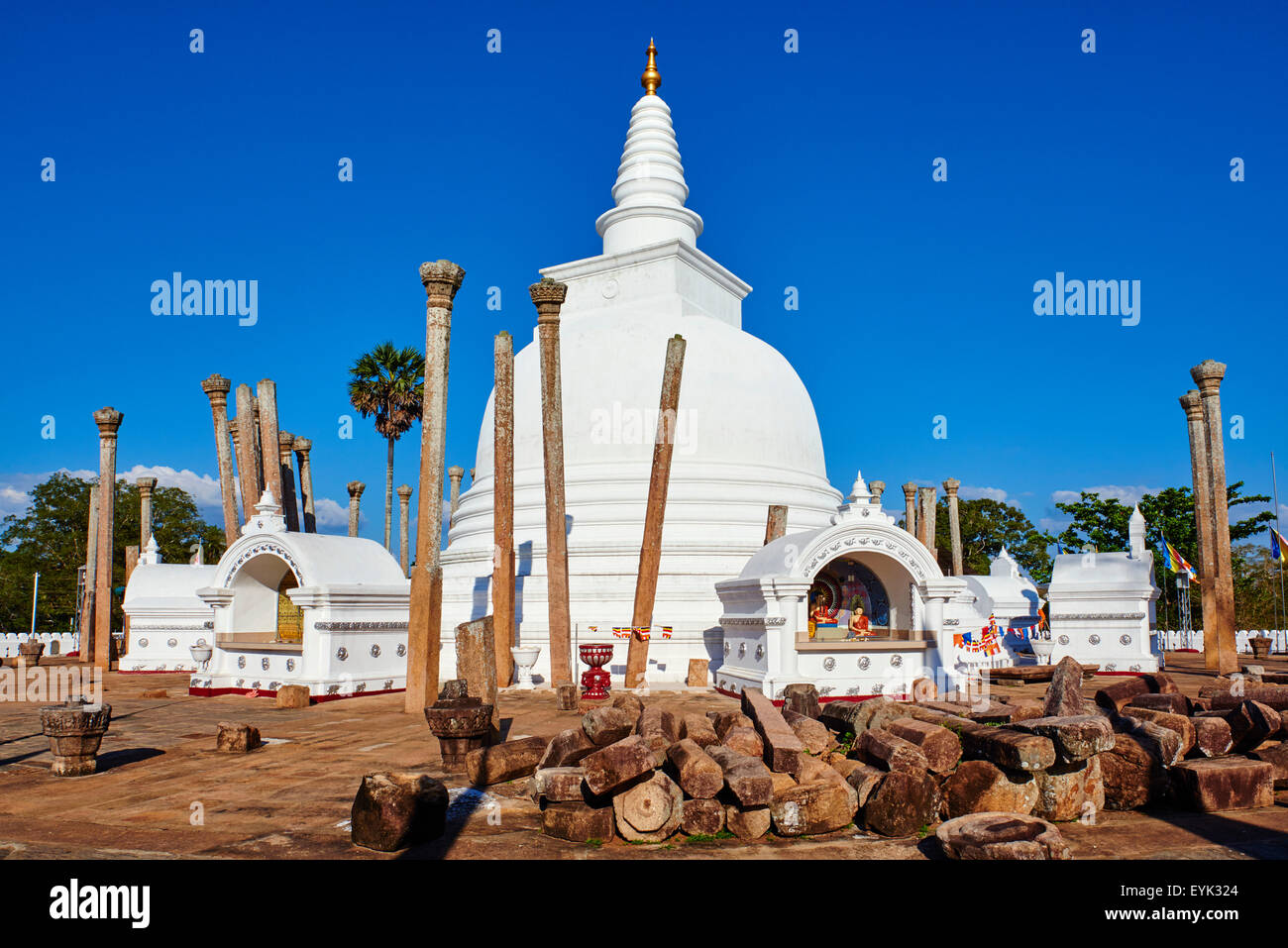 Sri Lanka, North Central Province, Anuradhapura, historic capital of Sri Lanka, UNESCO World ...