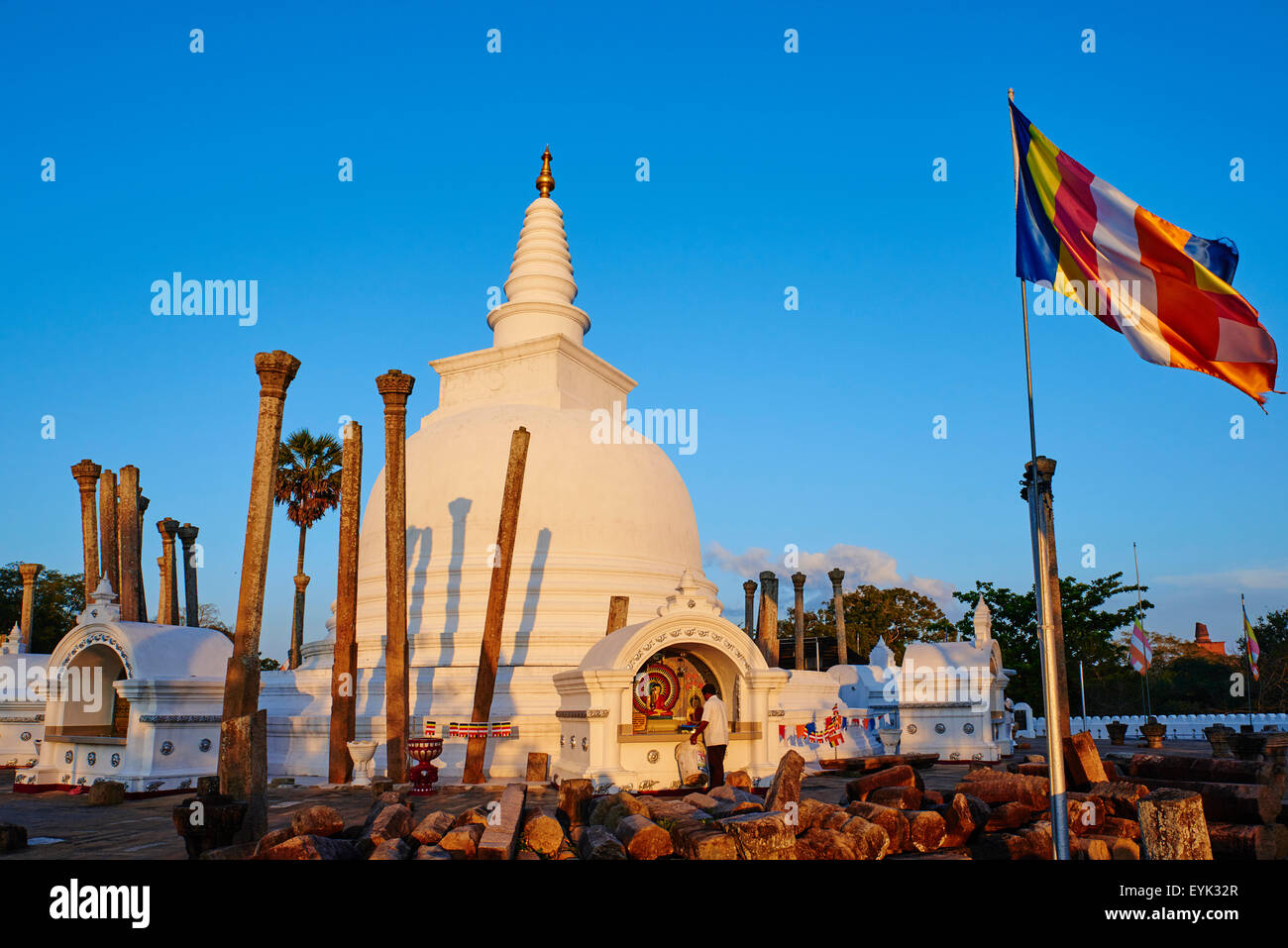 Sri Lanka, North Central Province, Anuradhapura, historic capital of Sri Lanka, UNESCO World ...