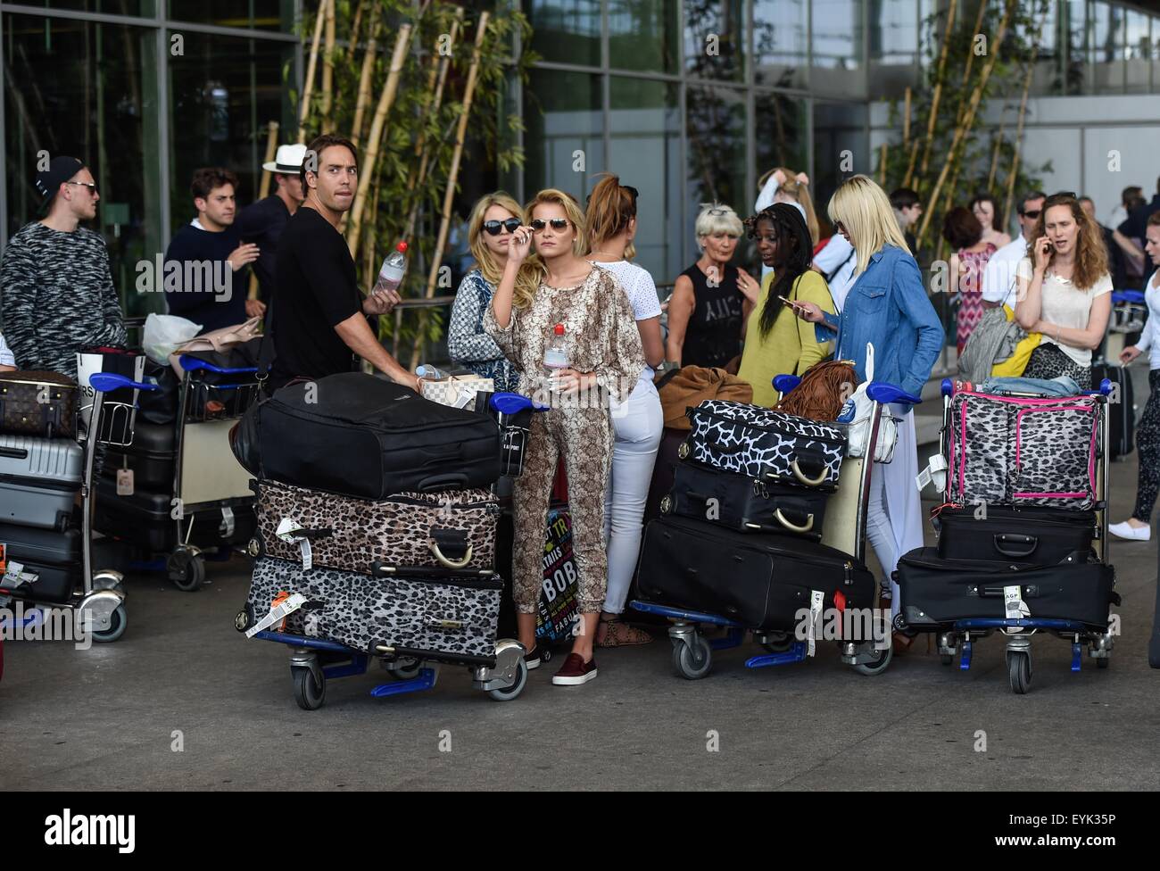 'TOWIE' stars arrive at Malaga airport ahead of filming for their new ...