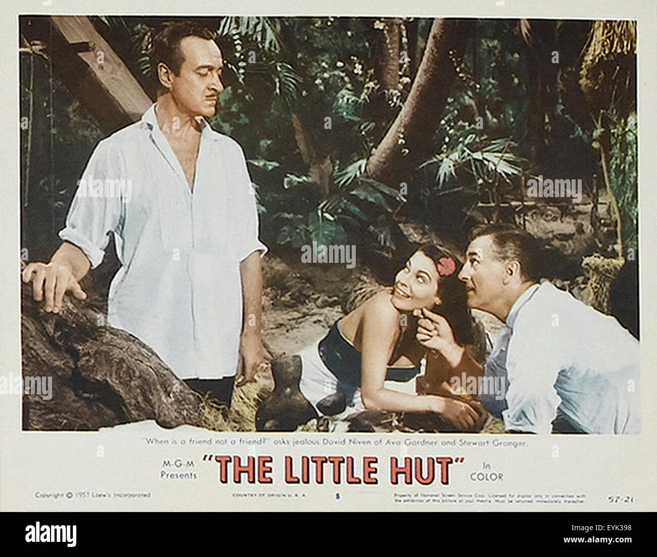 The little hut movie poster hi-res stock photography and images - Alamy